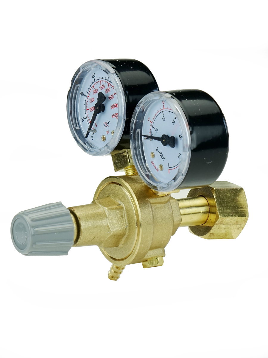 IDEAL Reduktor gazu MINI Argon CO2/AR 2 manometry MIG MAG MIX 255200 | Elektrovip.pl