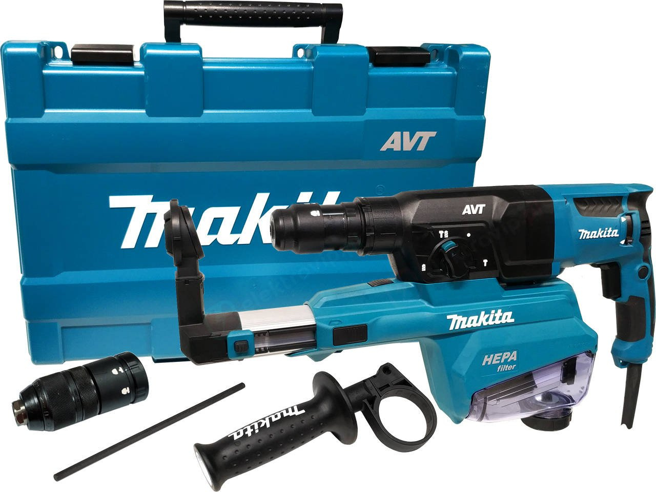 MAKITA Młotowiertarka SDS+ 800W 2,2J, opcja kucia wymienna główka ...