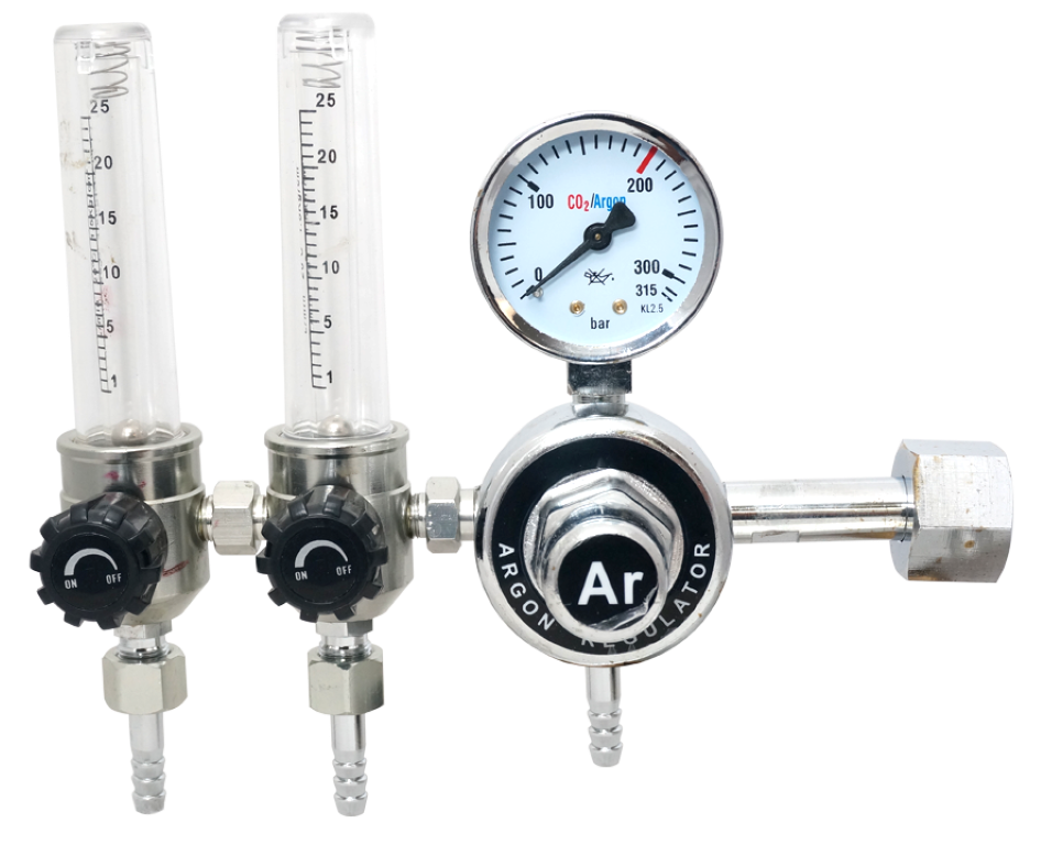 MAGNUM Reduktor butlowy z dwoma rotametrami argon CO2 AR/CO2 | Elektrovip.pl